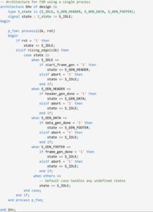 Designing FSMs in VHDL - EmLogic AS