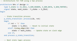 Designing FSMs in VHDL - EmLogic AS